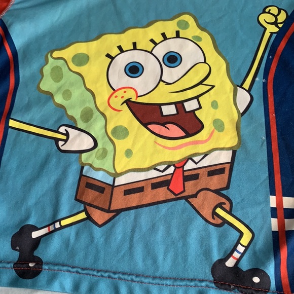 Nickelodeon | Swim | Nickelodeon Spongebob Squarepants Top Rash Guard 4 ...
